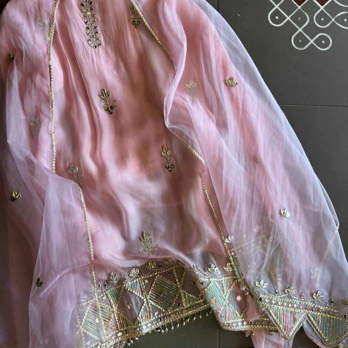 Soft organza light partywear collection – Aisha Creations