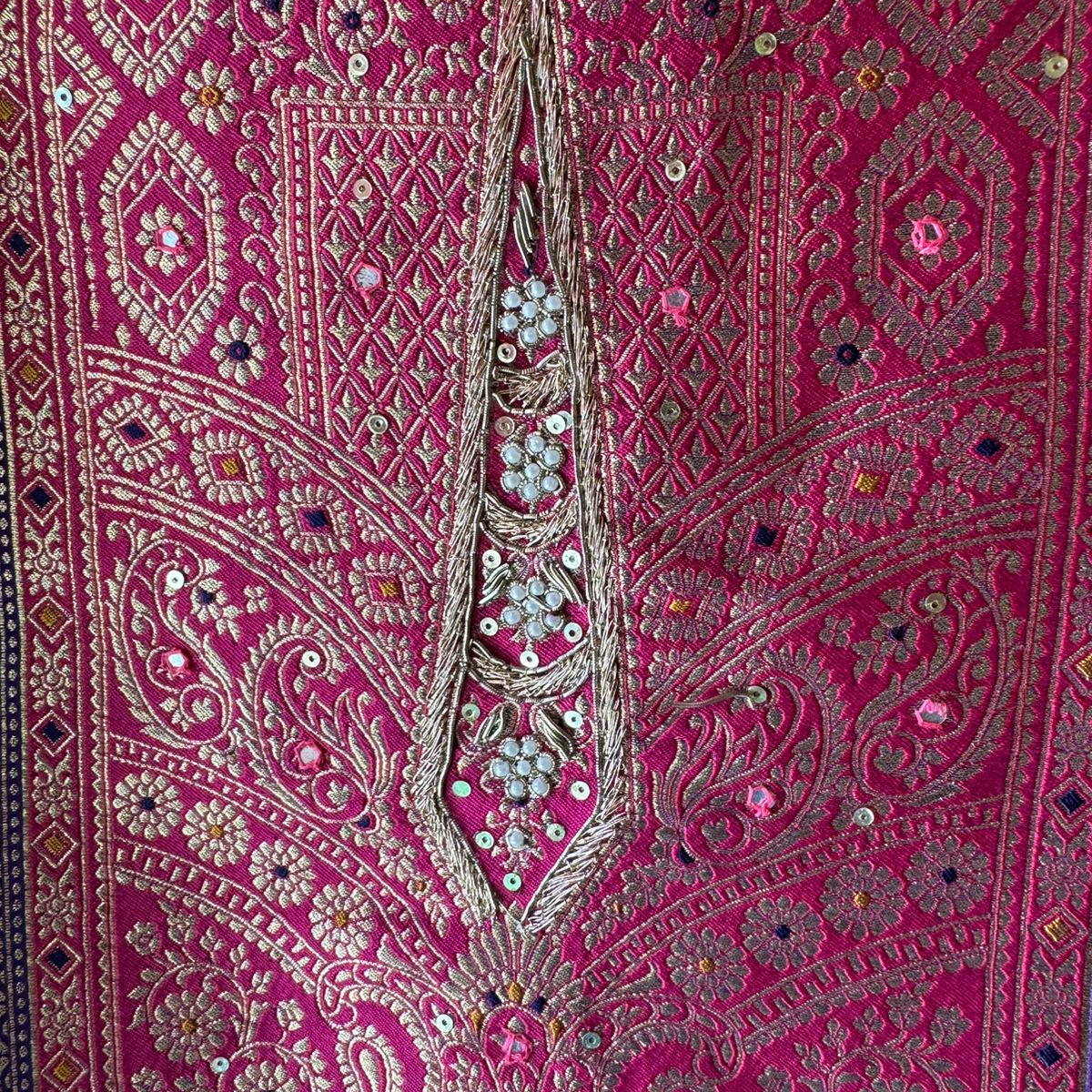 Pure Gajji Silk Full size Unstitched Suits – Aisha Creations