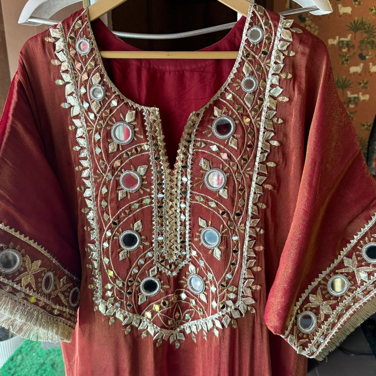 STITCHED CHOGA SET – Aisha Creations