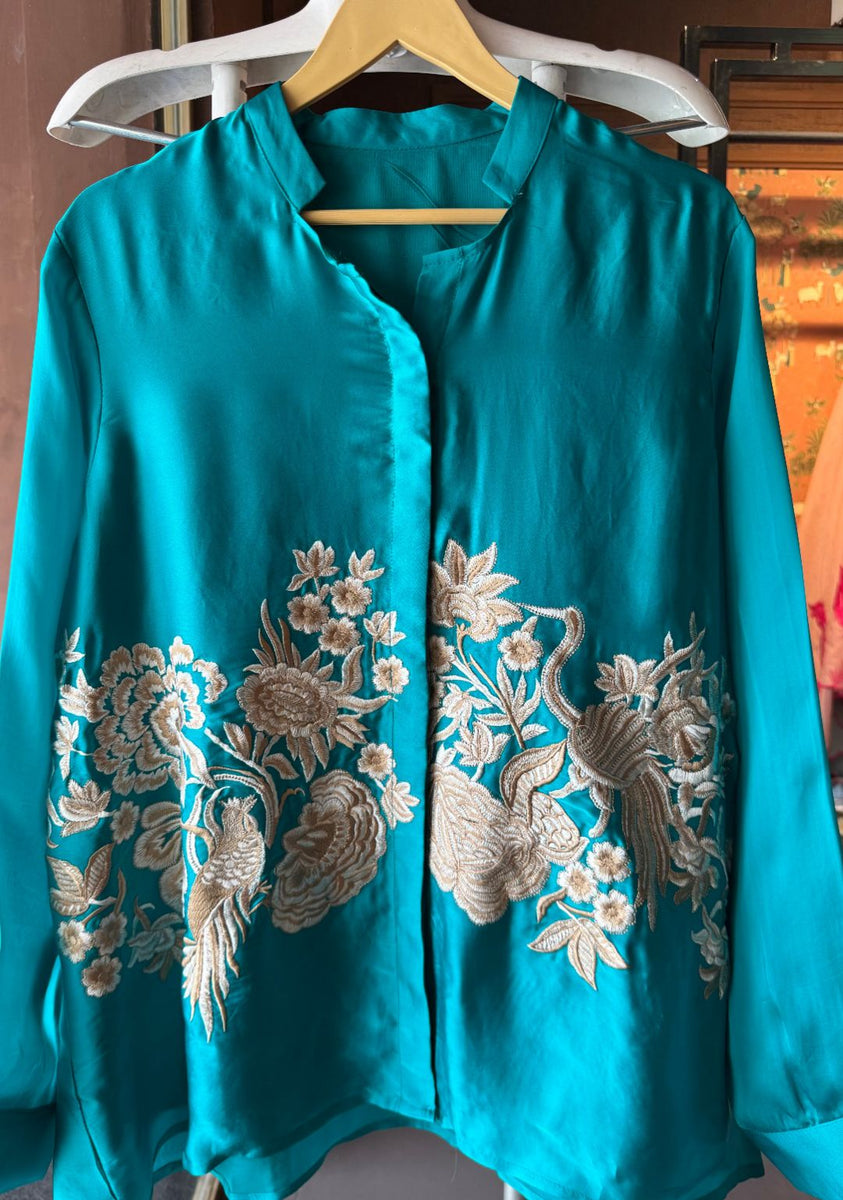 Beautiful Satin Silk Formal coord Set – Aisha Creations