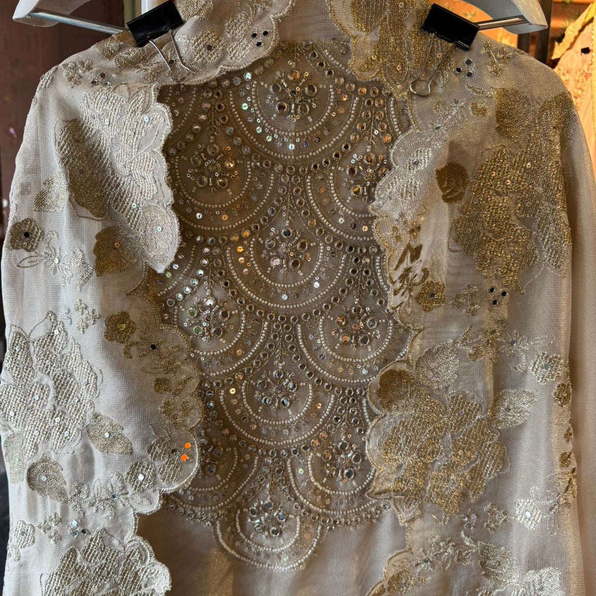 Heavily embellished fabric Suit – Aisha Creations