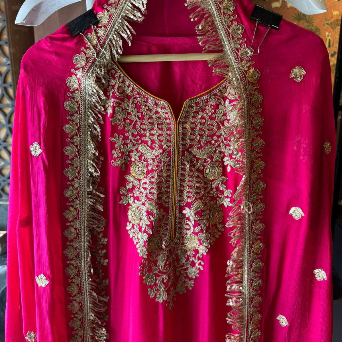 SILK SHARARA SET – Aisha Creations