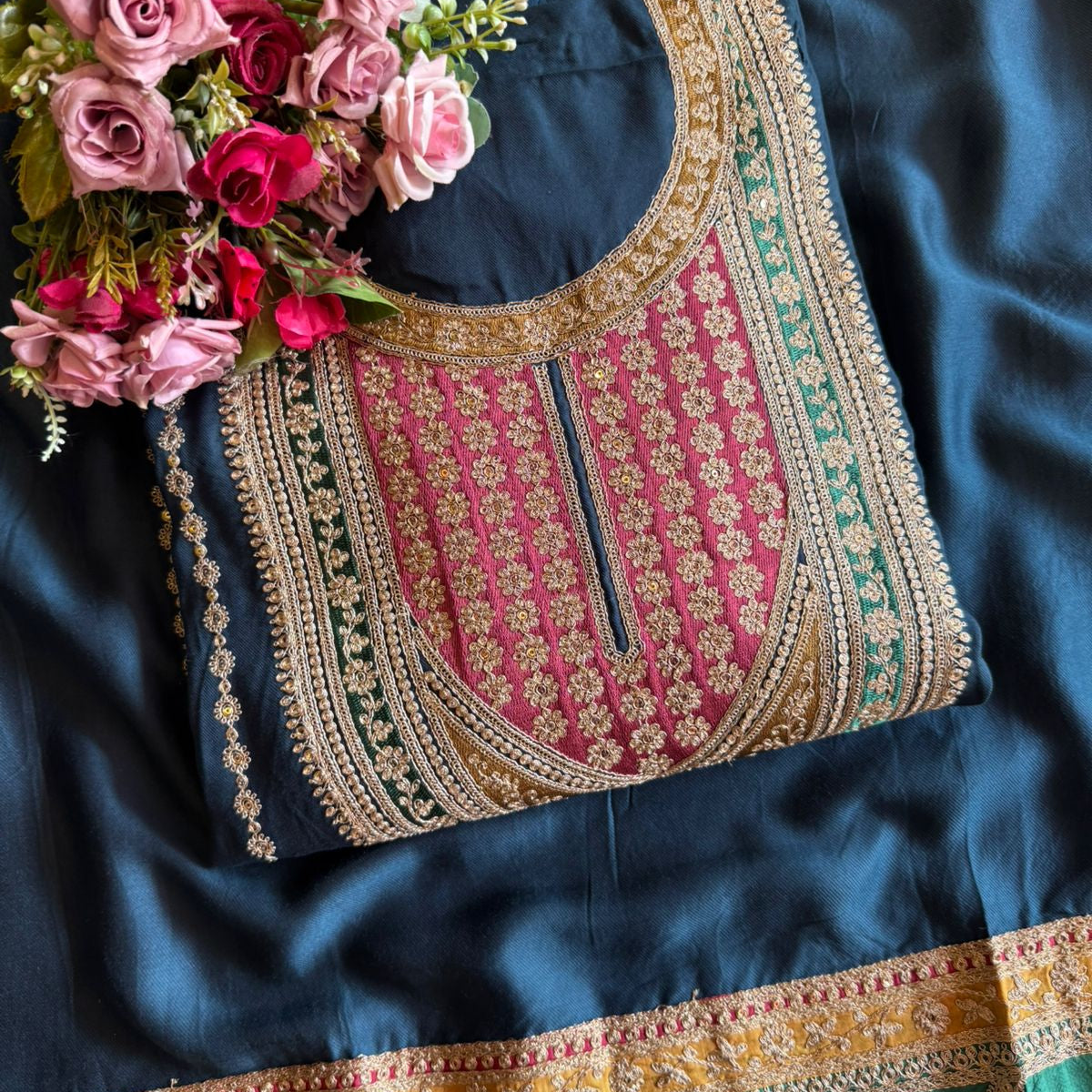 elegance and richness pashmina Suits – Aisha Creations