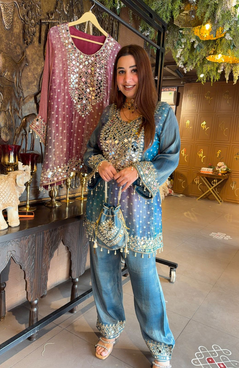 Short Kurta set – Aisha Creations